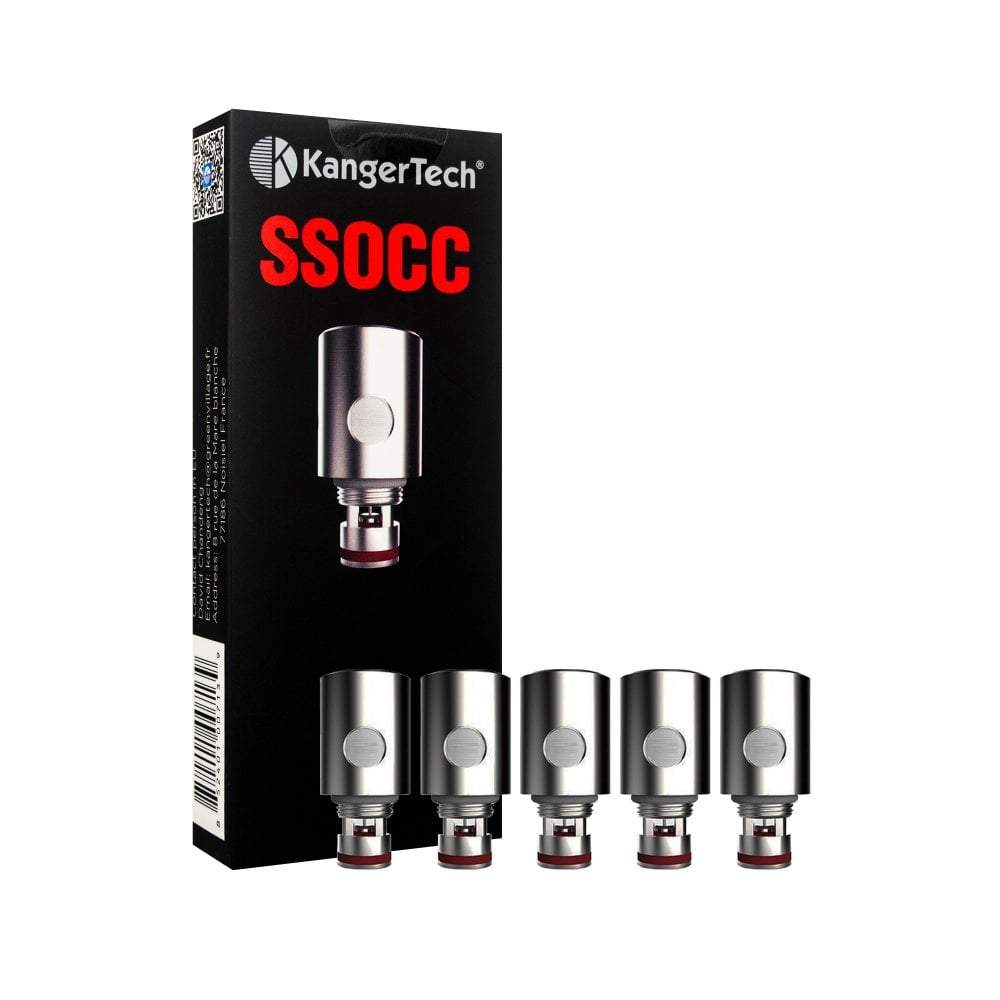Shop KangerTech SSOCC Coils | 5 Pack | Free Delivery – Love Vaping